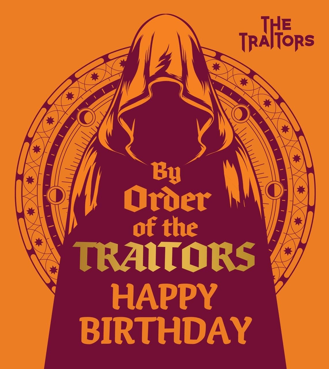 the traitors, generic, birthday card : Amazon.co.uk: Stationery ...