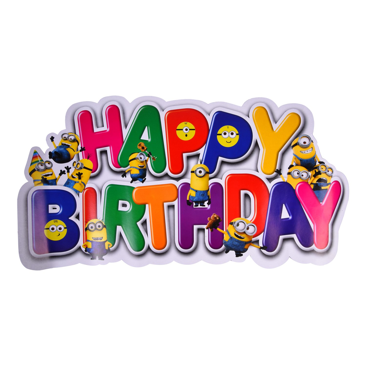 Minion Happy Birthday Banner