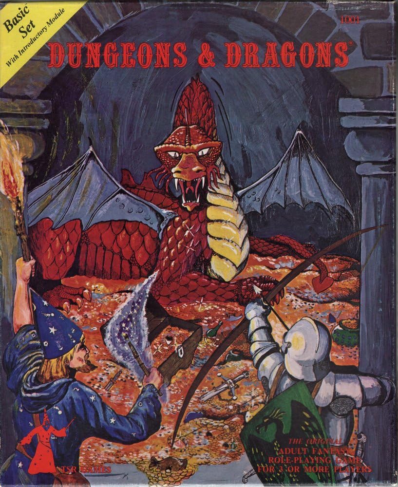 Amazon.com: Dungeons and Dragons Basic Set [BOX SET] : Gary Gygax ...