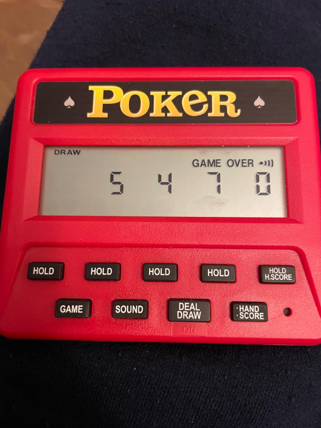 Amazon.com: SD Life Electronic Hand Held 5 in 1 Battery Operated Poker ...