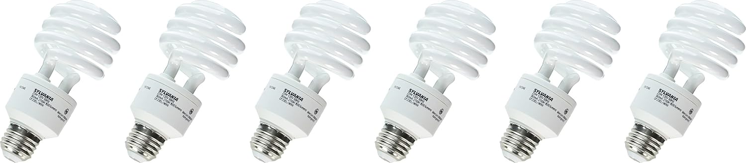 Amazon.com: Sylvania 29490 23-Watt CFL Mini Twist Light Bulb, Soft ...