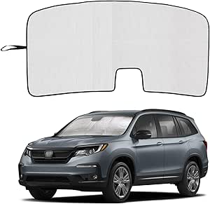 Amazon.com: Windshield Sunshade for Honda Pilot 2016-2022/ Ridgeline ...
