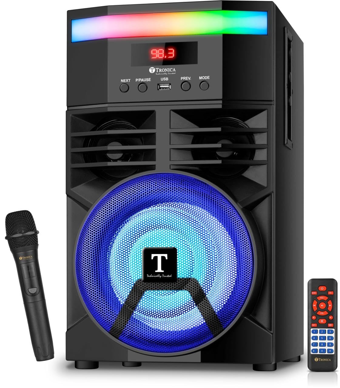 TRONICA The Musical Boombox-X 100 Watts Powerfull Tower Party Speaker ...