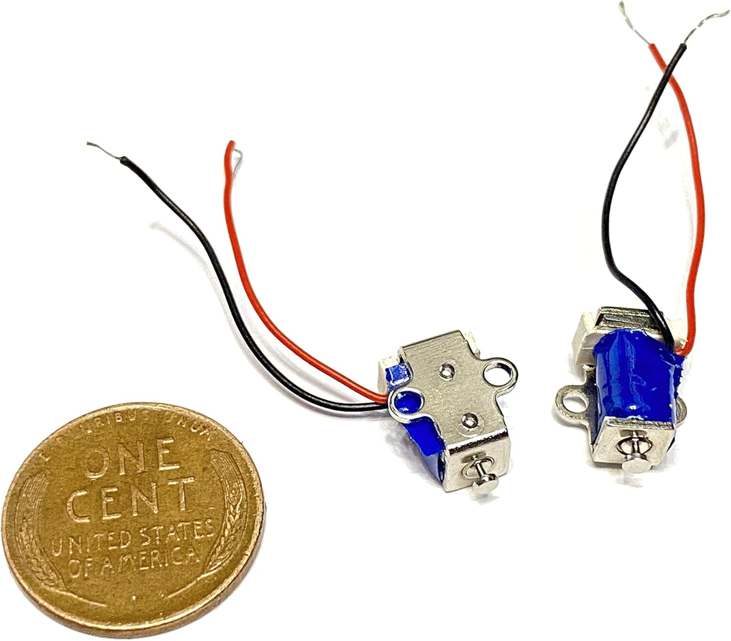 Amazon.com: 2 Pieces Linear tiny Miniature Solenoid Suction 2x Pull ...