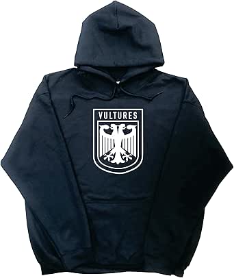 Amazon.com: Ye Hoodie Vultures Black (White Design) : Clothing, Shoes ...
