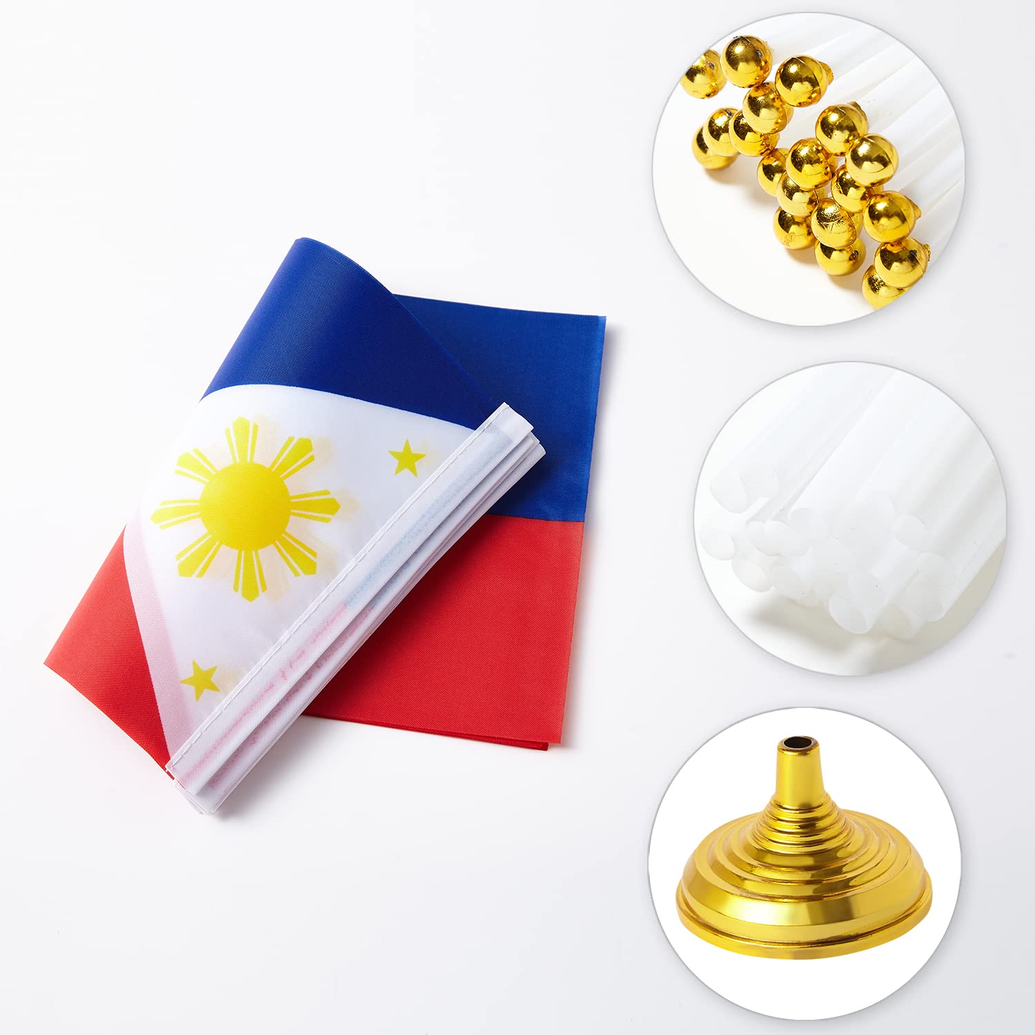 Snapklik.com : ZXvZYT Philippine Flag Philippine Desk Flag Small Mini ...