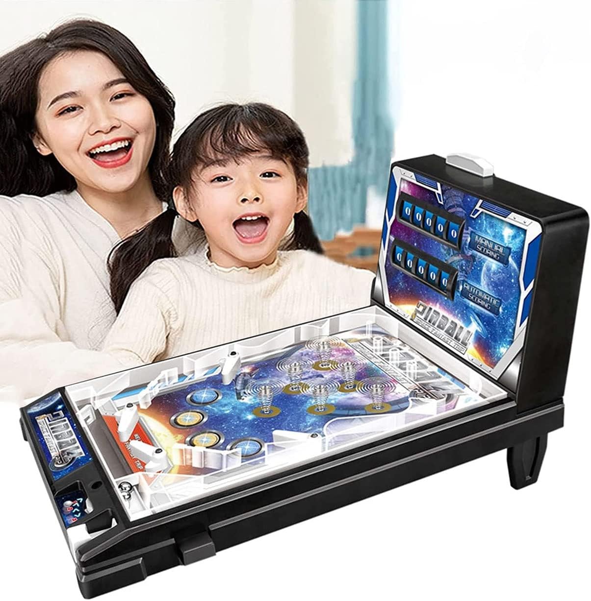 Amazon.com: Mini Pinball Toys Electronic Pinball Games, Retro Arcade ...