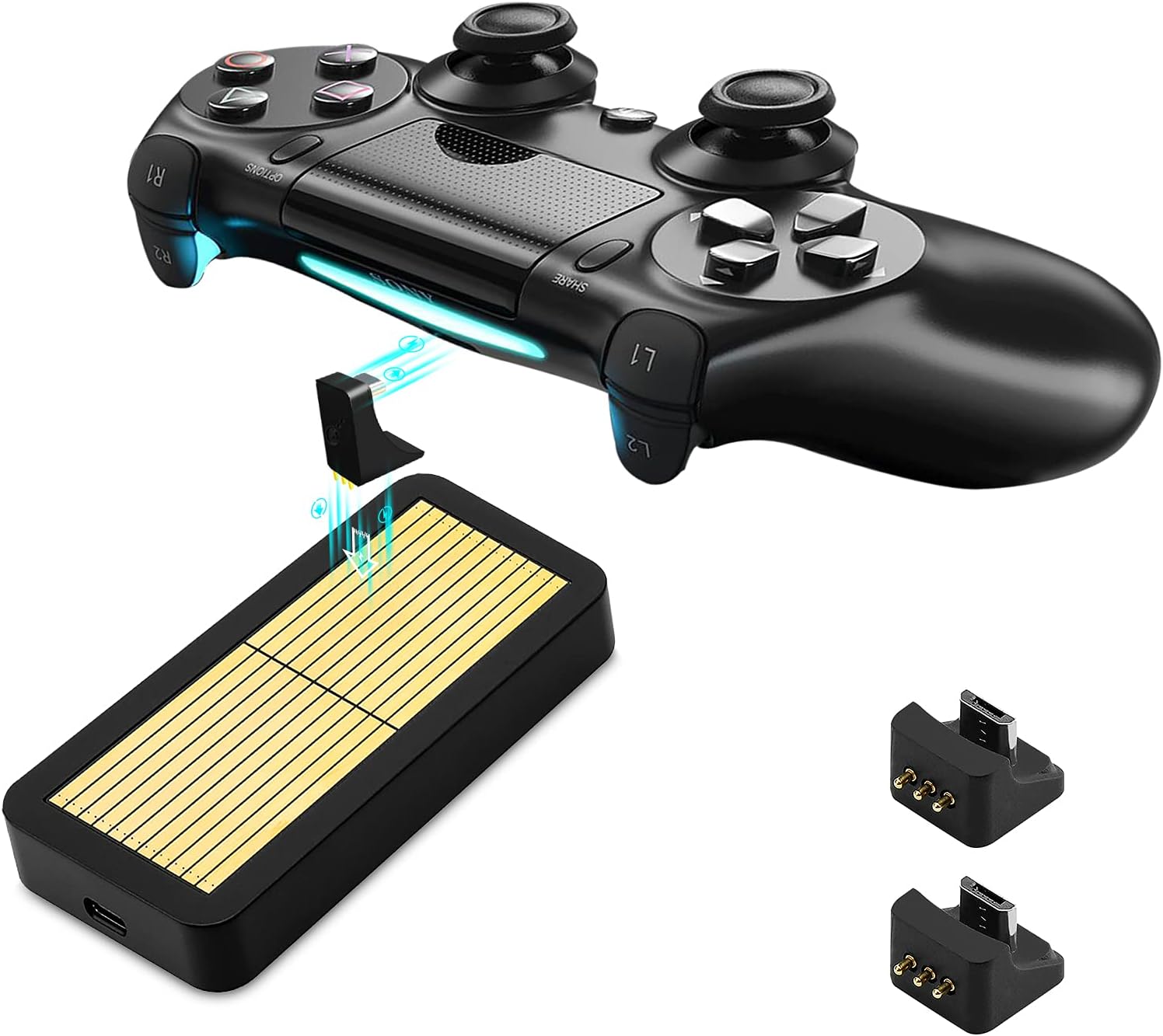 Amazon.com: GuliKit PS4 Controller Charger, Controller Charging Station ...