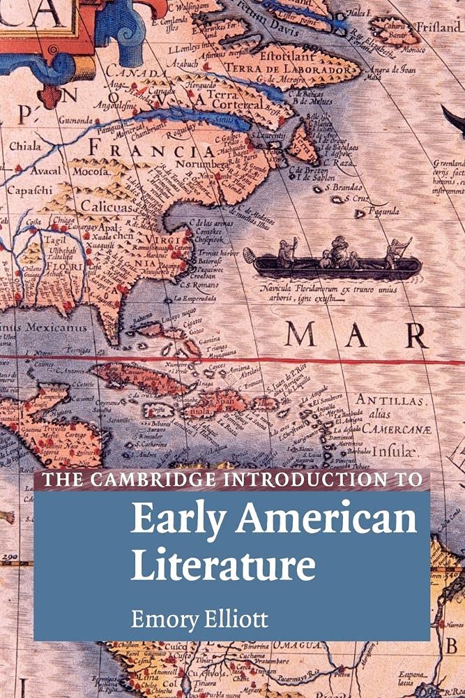 Amazon.com: The Cambridge Introduction to Early American Literature ...