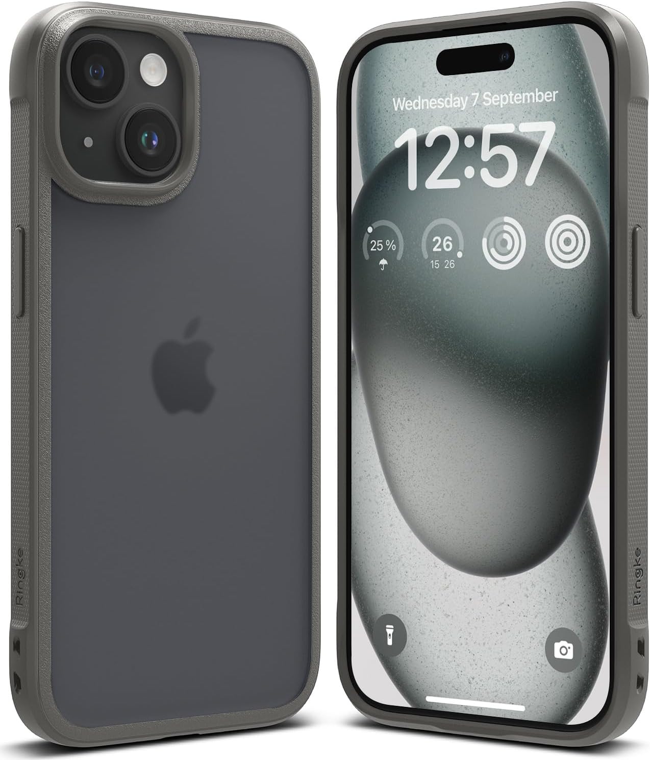 Ringke Fusion Bold Compatible con Funda para iPhone 15 [Marco de TPU ...
