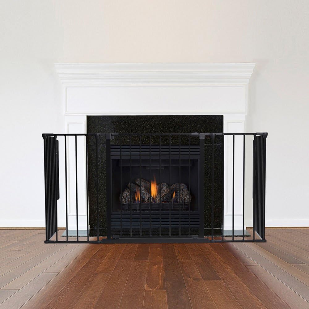 Crannog Heavy Duty Extendable Nursery Fire Guard Screen, Safe For Child ...