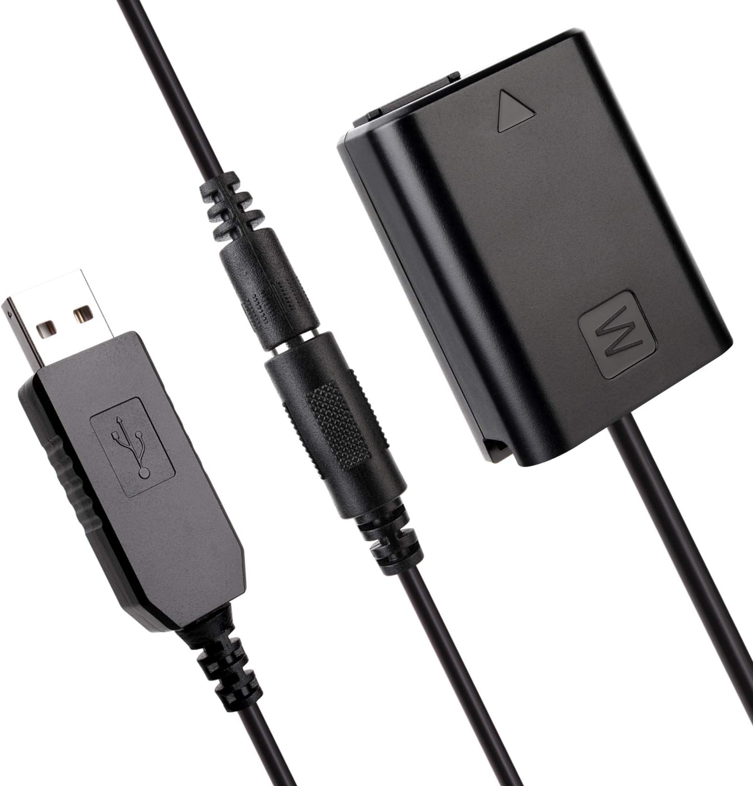 Amazon.com : Neewer DC Coupler Replacement for NP-FW50 Dummy Battery ...