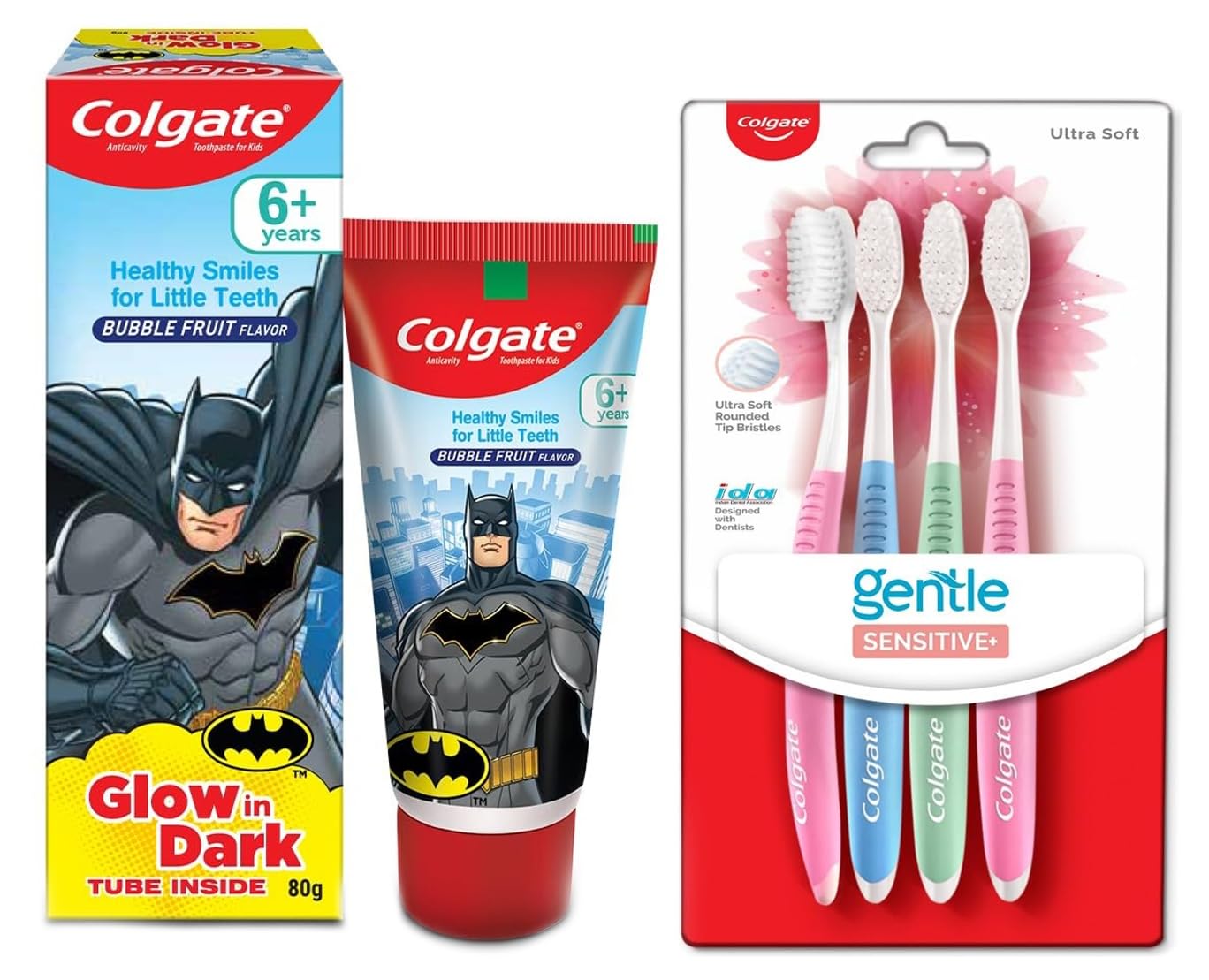 Buy Colgate Batman Anticavity Toothpaste For Kids - 80g (Bubble Fruit ...