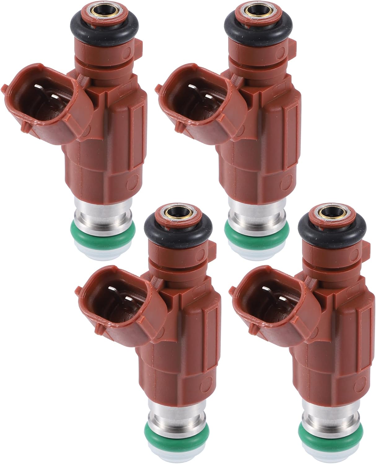 X AUTOHAUX 4 Pcs 16600-5L300 FBJB100 Fuel Injector for Nissan Sentra 1 ...