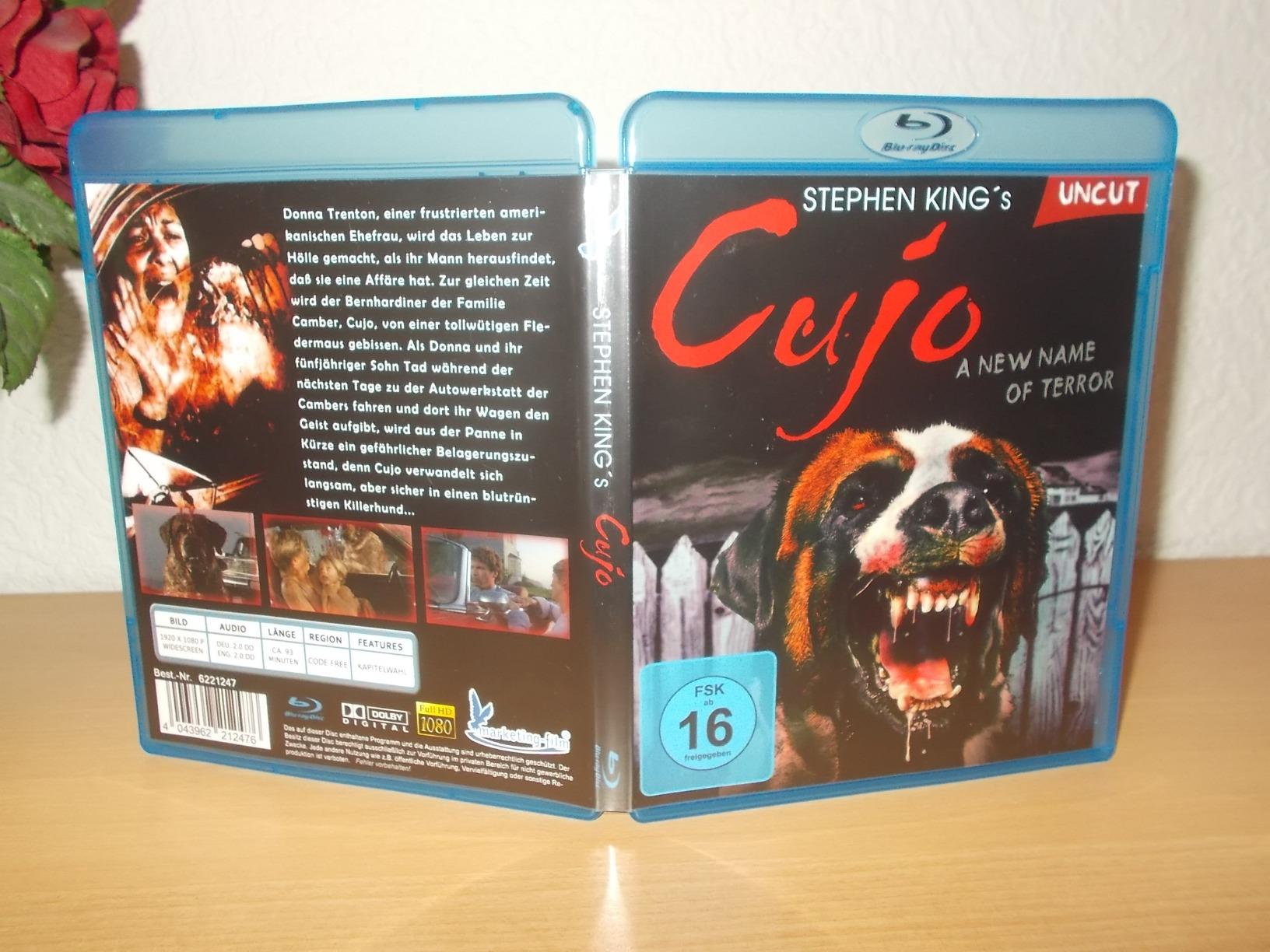 Cujo [VHS] : Hugh-Kelly, Daniel, Pintauro, Danny, Stone, Christopher ...