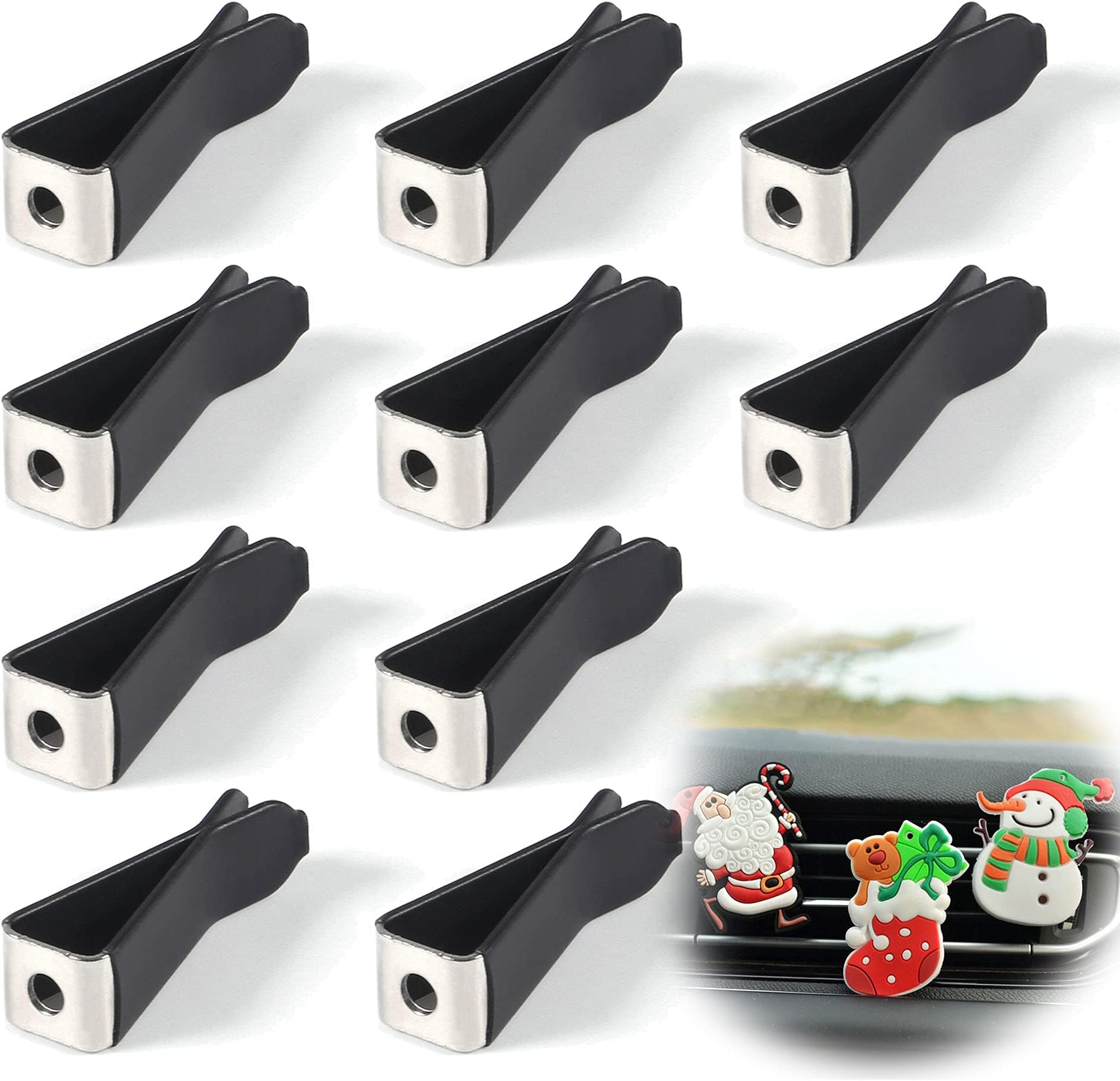 Amazon.com: 60 Pieces Square Head Car Vent Clips Auto Air freshener ...