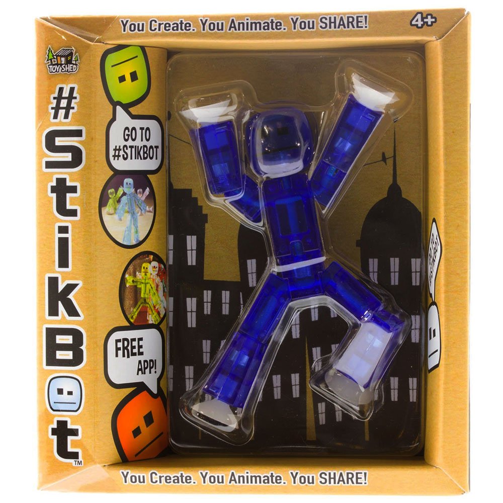 Buy Stikbot Stikbot 3" Figure [Blue] Online at Low Prices in India ...