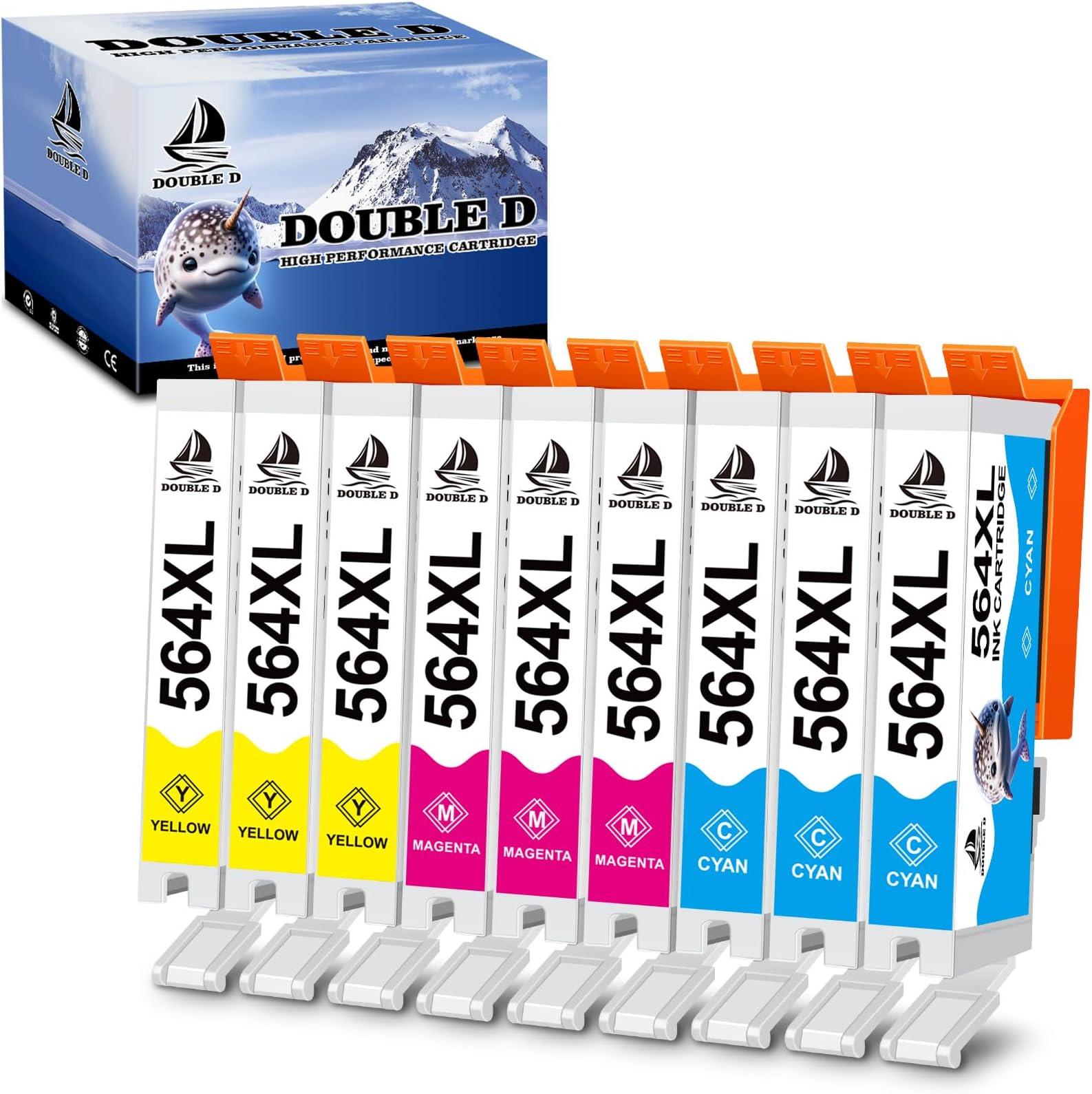 Amazon.com: DOUBLE D 564XL Compatible Ink Cartridge Replacement for HP ...