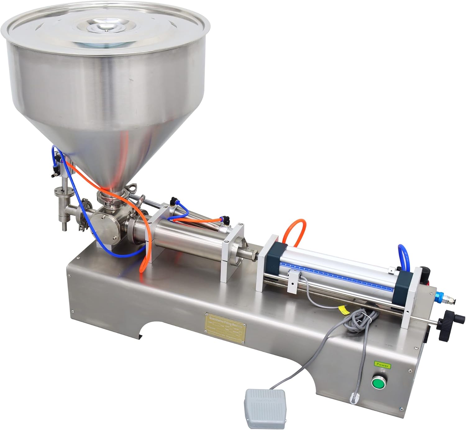 Amazon.com: HQHAOTWU Paste Liquid Filling Machine Horizontal Pneumatic ...