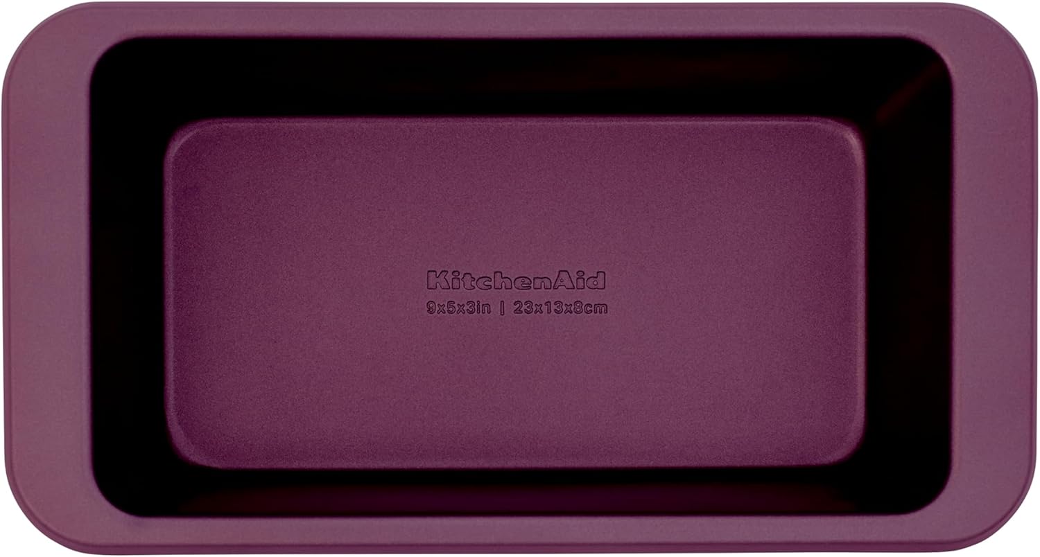 Amazon.com: KitchenAid 9x5in Nonstick Aluminized Steel Loaf Pan ...