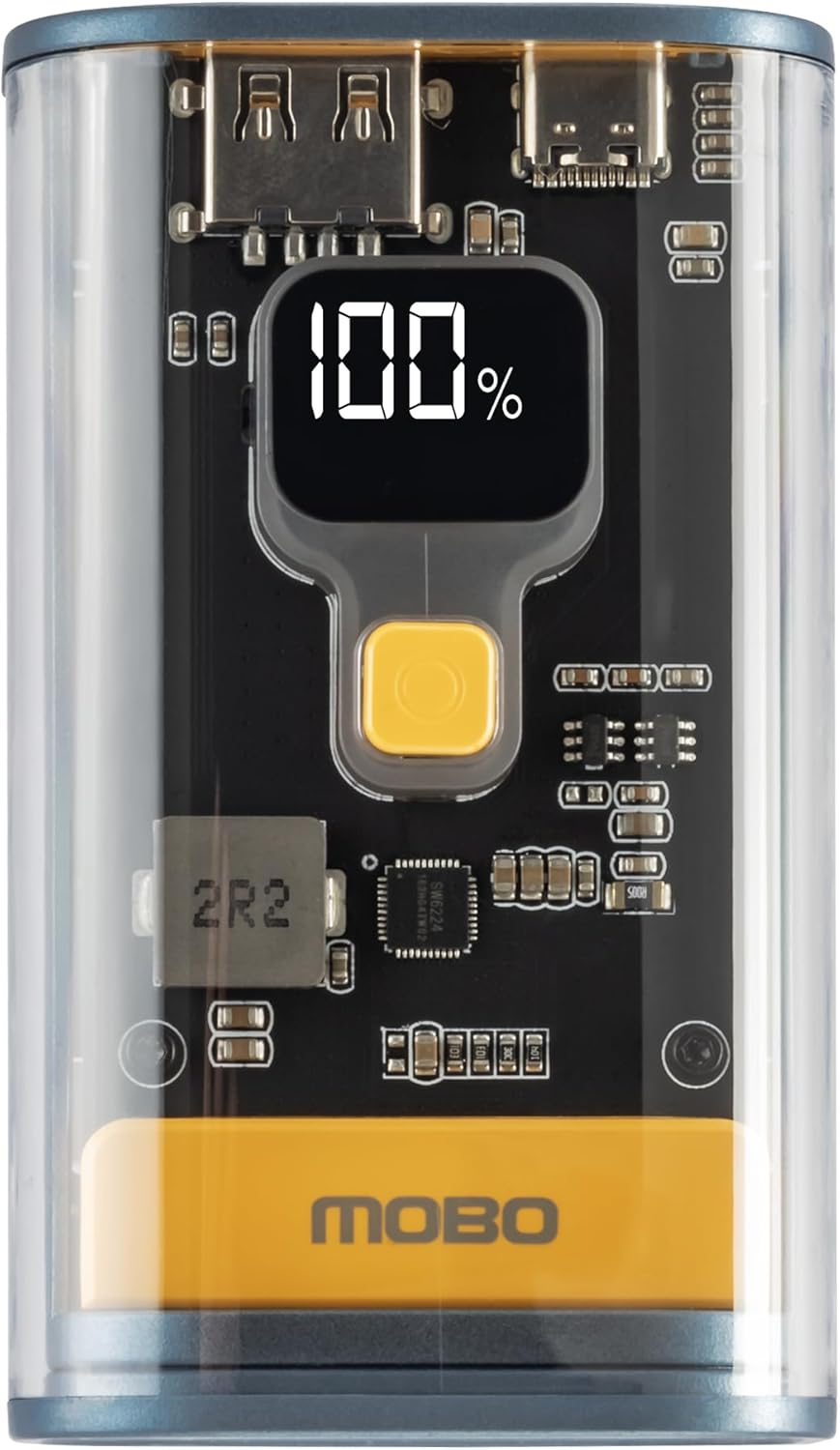 Mobo Power Bank Cyber Capacidad 10000 MAH Gris 3A/22.5W para ...