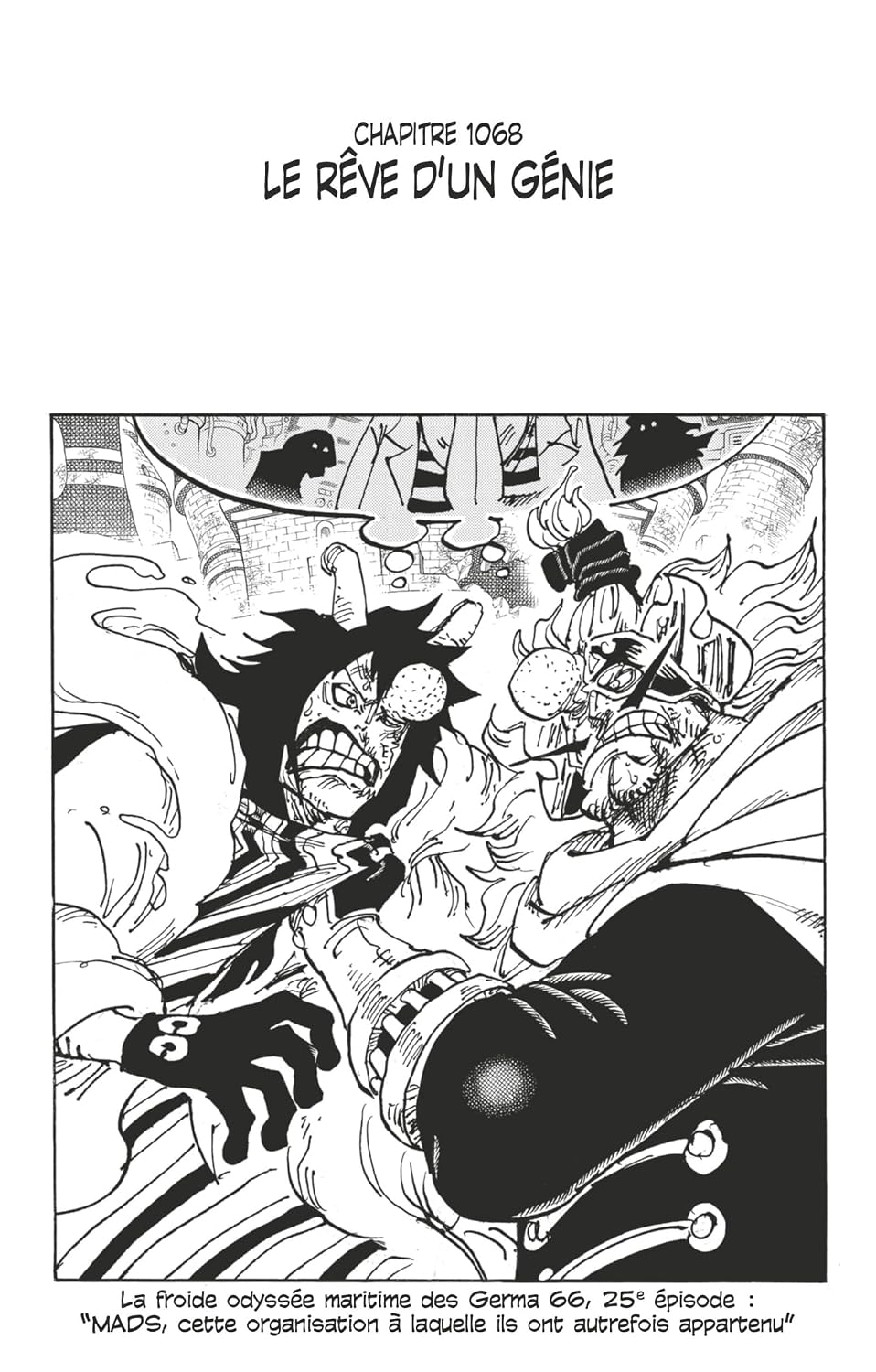 One Piece édition originale - Chapitre 1068: Le rêve d'un génie (One ...