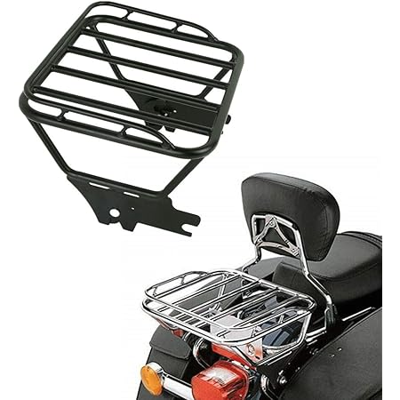 Amazon.com: TCMT Detachable 2-Up Tour Pack Mounting Luggage Rack Fits ...