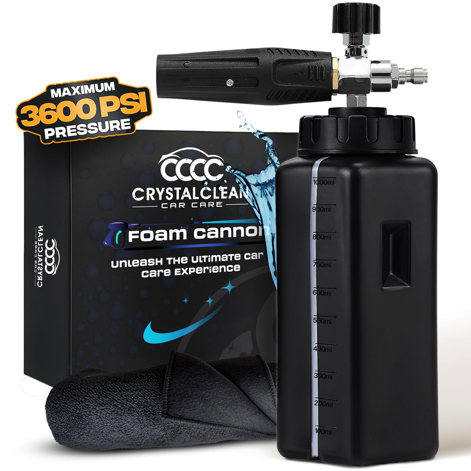 Amazon.com: Crystal Clean High Performance Foam Cannon, Premium Quality ...