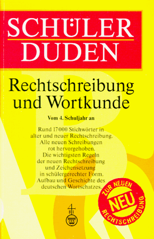 Amazon.com: (Duden) Schülerduden, Rechtschreibung und Wortkunde, neue ...
