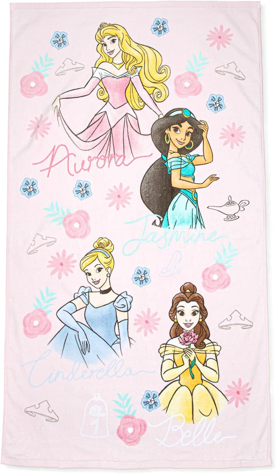 Amazon.com: Disney Cinderella Bath Towel Set for Girls - Bundle with 27 ...