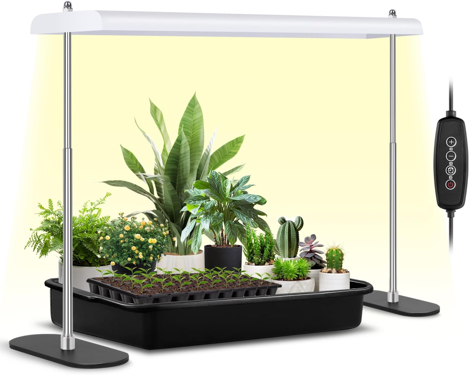 Amazon.com : FOXGARDEN-Grow Light Stand, 108 LEDs Plant Grow Lights for ...