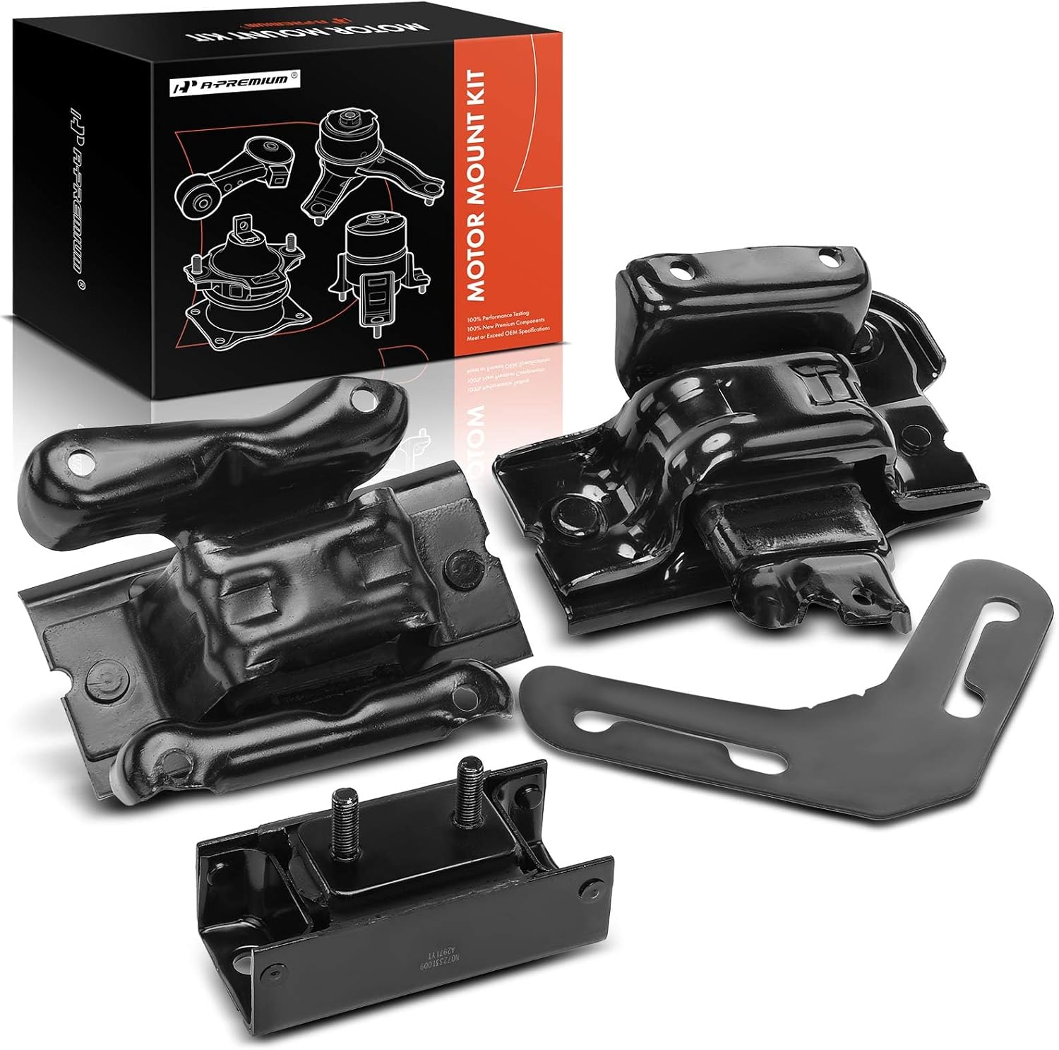 Amazon.com: A-Premium 3PCS Engine Motor Mount and Transmission Mount ...