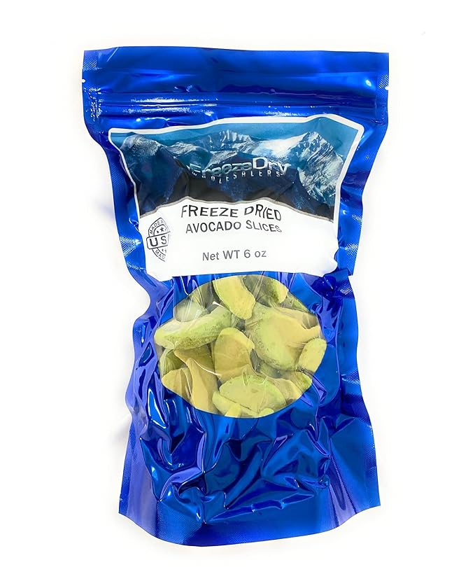Amazon.com: Freeze Dry Wholesalers Freeze Dried Avocado Slices ...
