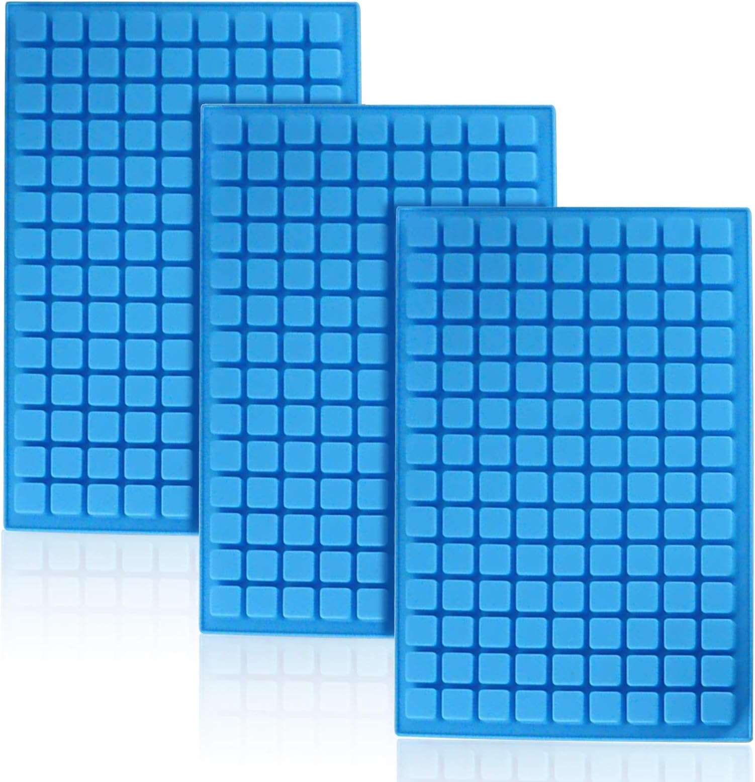 Amazon.com: DIFENLUN Silicone Candy Molds, 2 Pack 126-Cavity Mini ...