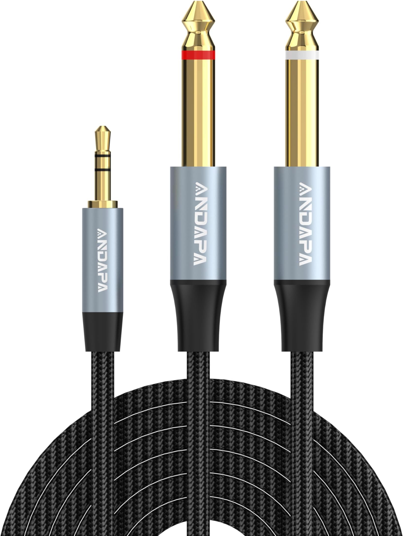UGREEN Cable Audio 3.5mm a Doble 6.35 mm, Cable de Audio Estéreo ...