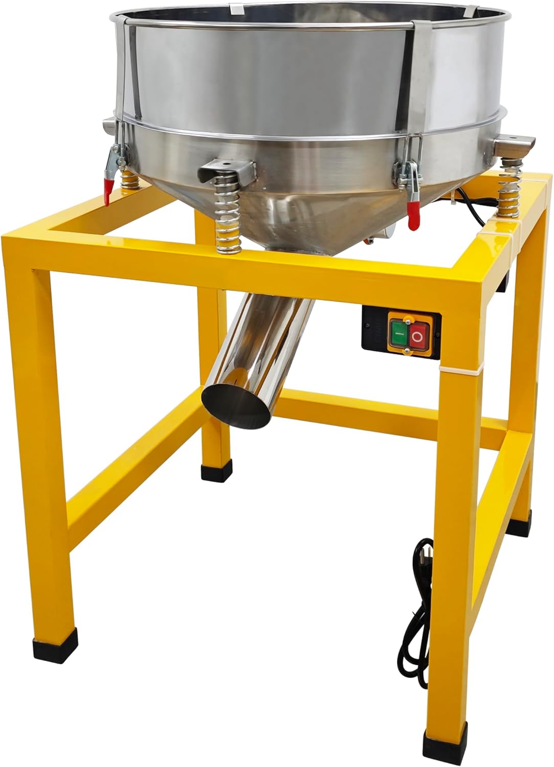 Amazon.com: TECHTONGDA Stainless Steel Powder Vibrating Sieve Electric ...