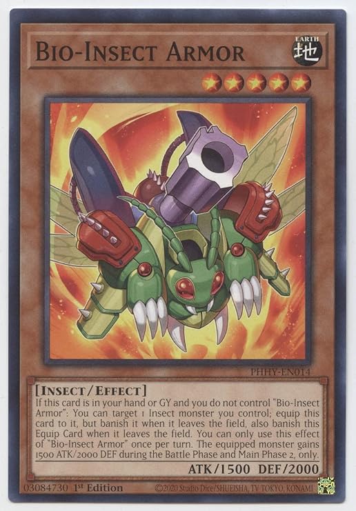 Amazon.com: Bio-Insect Armor - PHHY-EN014 - Common - 1st Edition : Toys ...