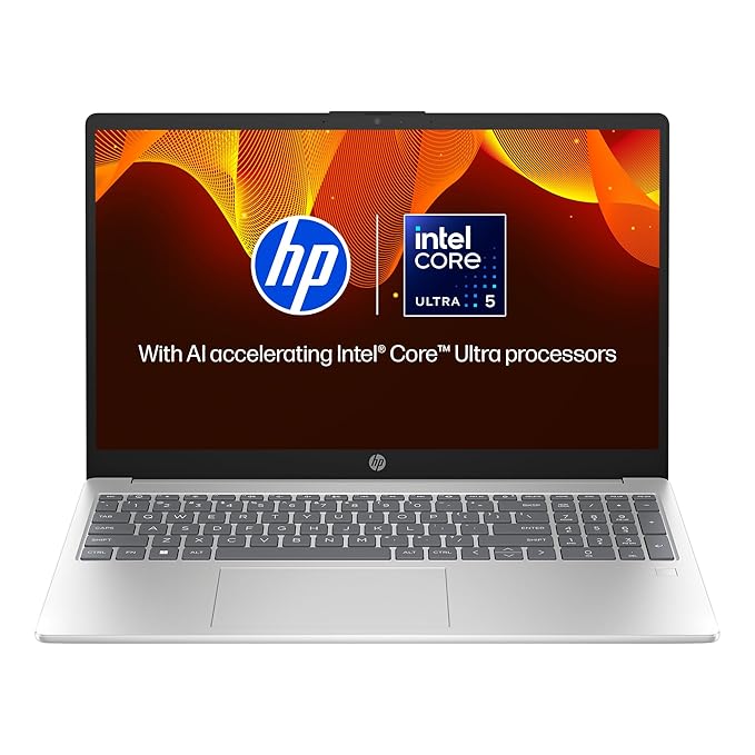 HP 15, Intel Core Ultra 5-125H AI Powered Laptop (16GB RAM, 512GB SSD ...