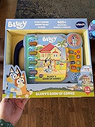 Amazon.com: VTech Bluey Bluey's Book of Games : Toys & Games