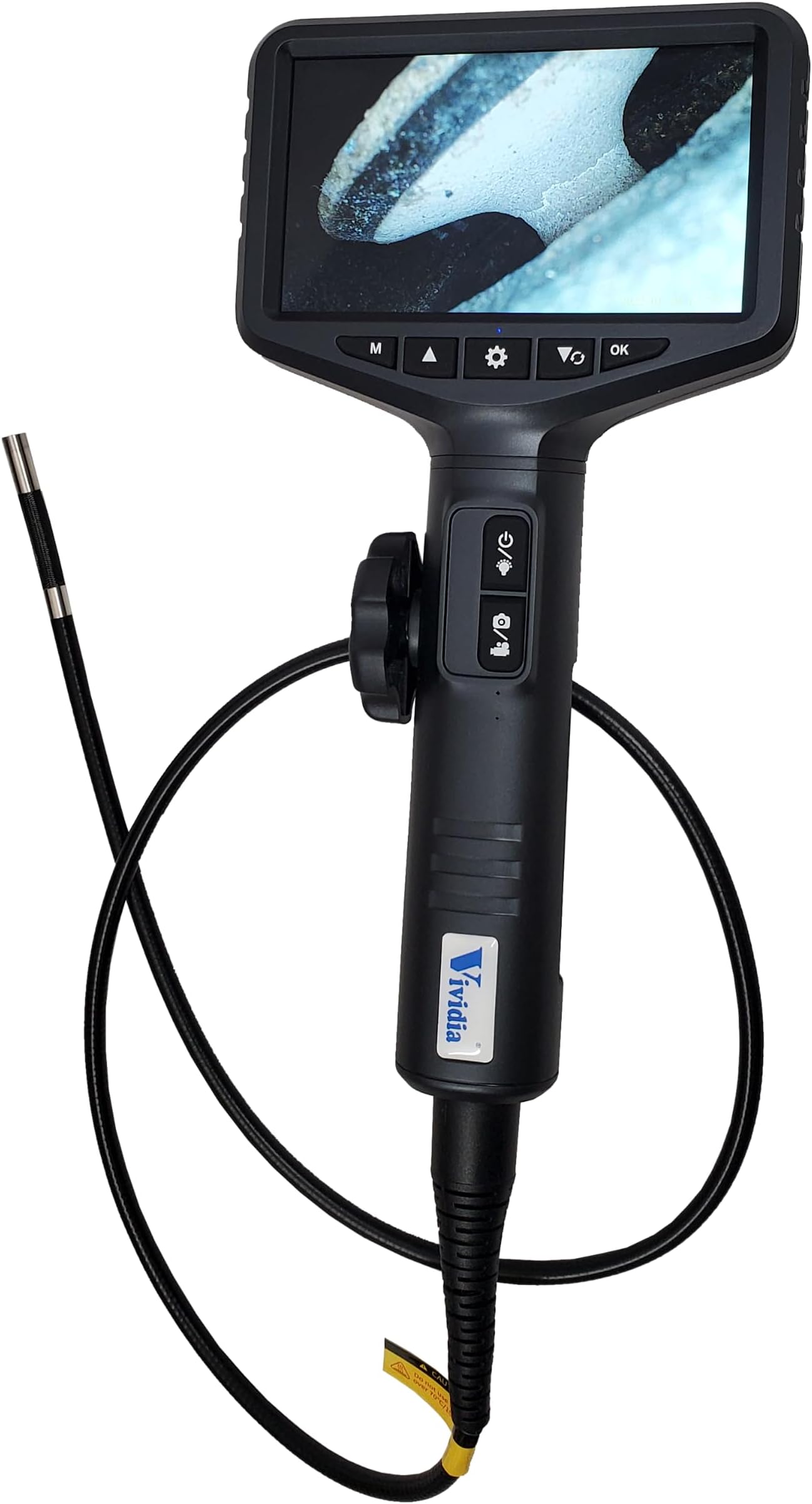 Amazon.com: Vividia VA-650 LCD/WiFi Two-Way Articulating Borescope ...