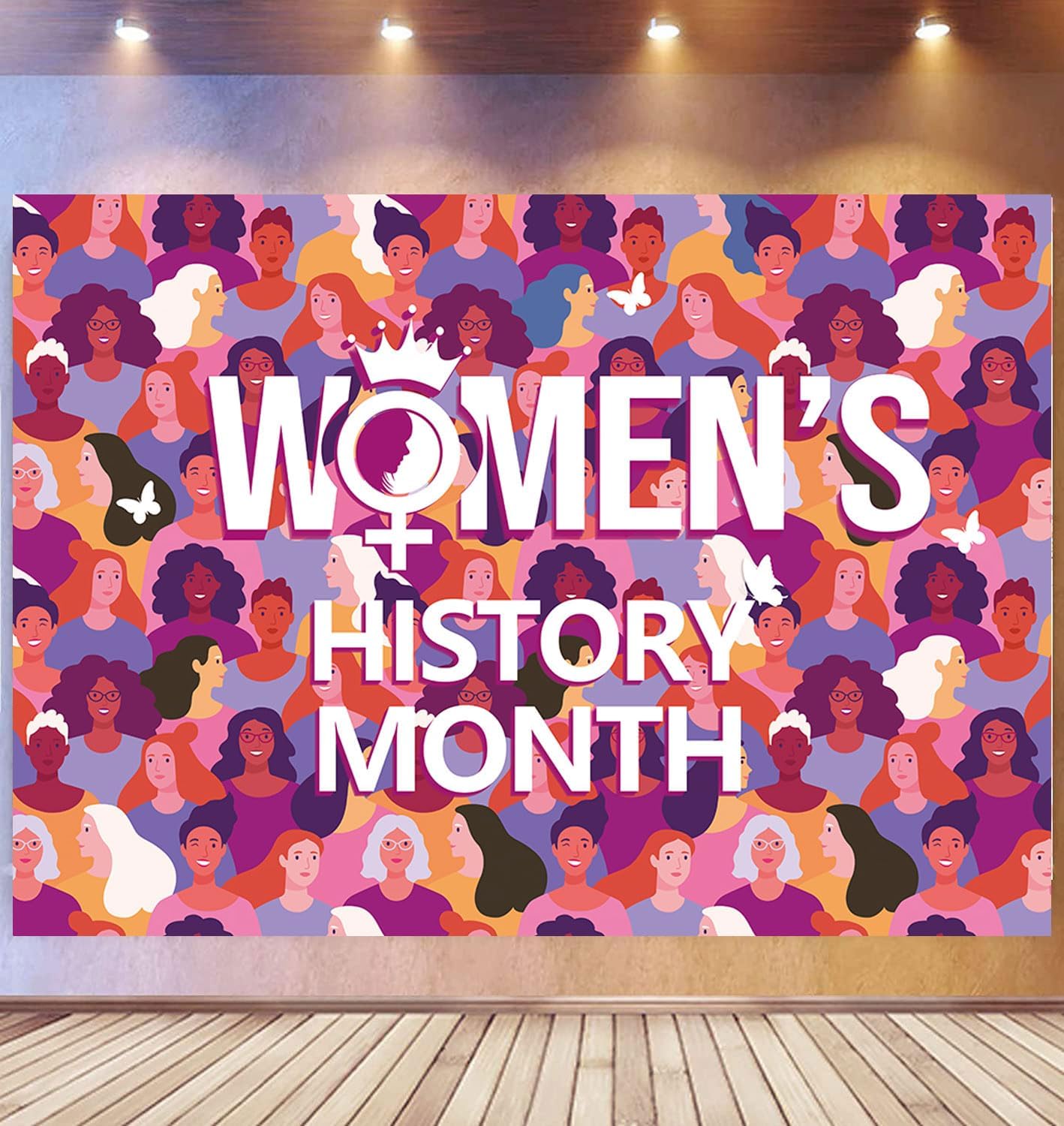 Amazon.com : Women's History Month Banner Backdrop for Photography ...