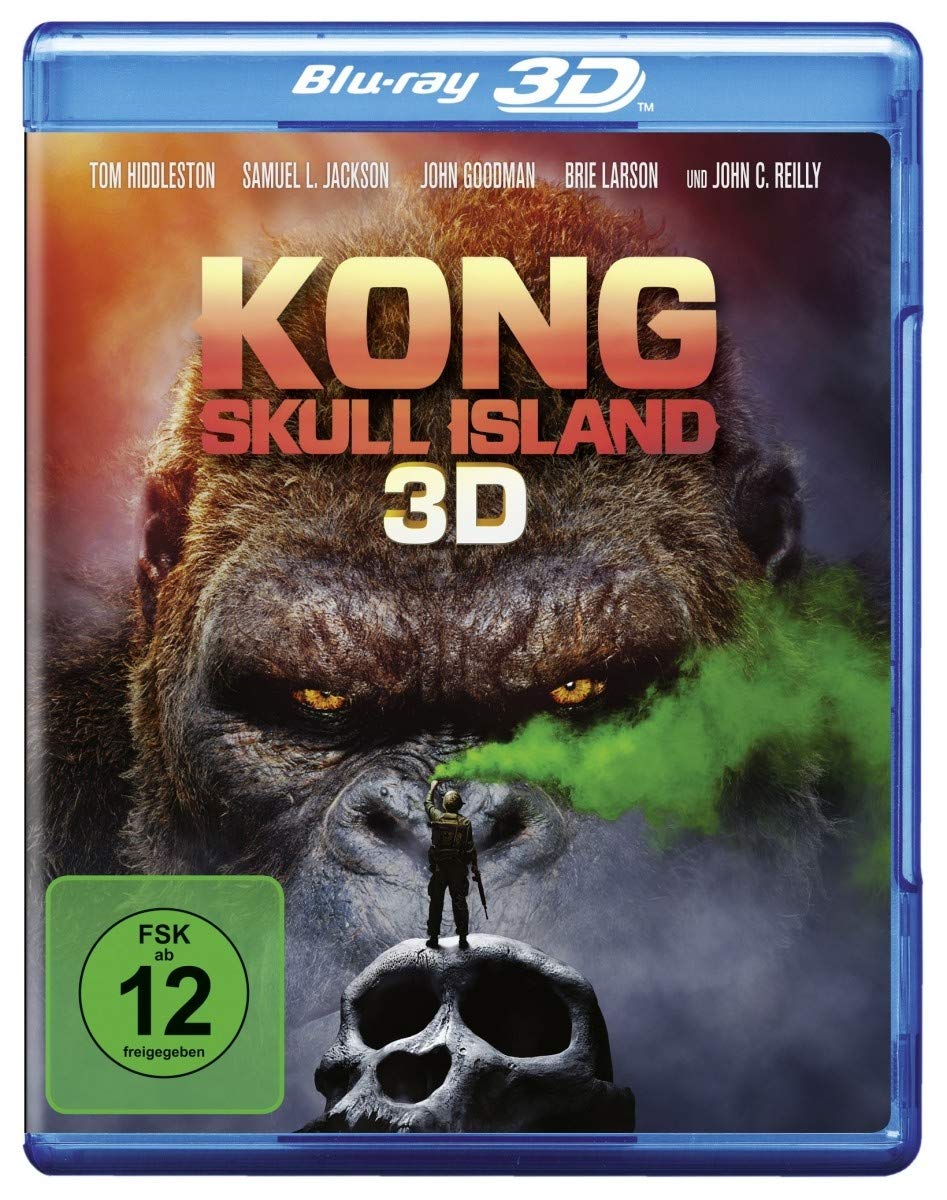 Amazon.com: Kong: Skull Island: Blu-ray 3D: 5051890307590: Gilroy, Dan ...