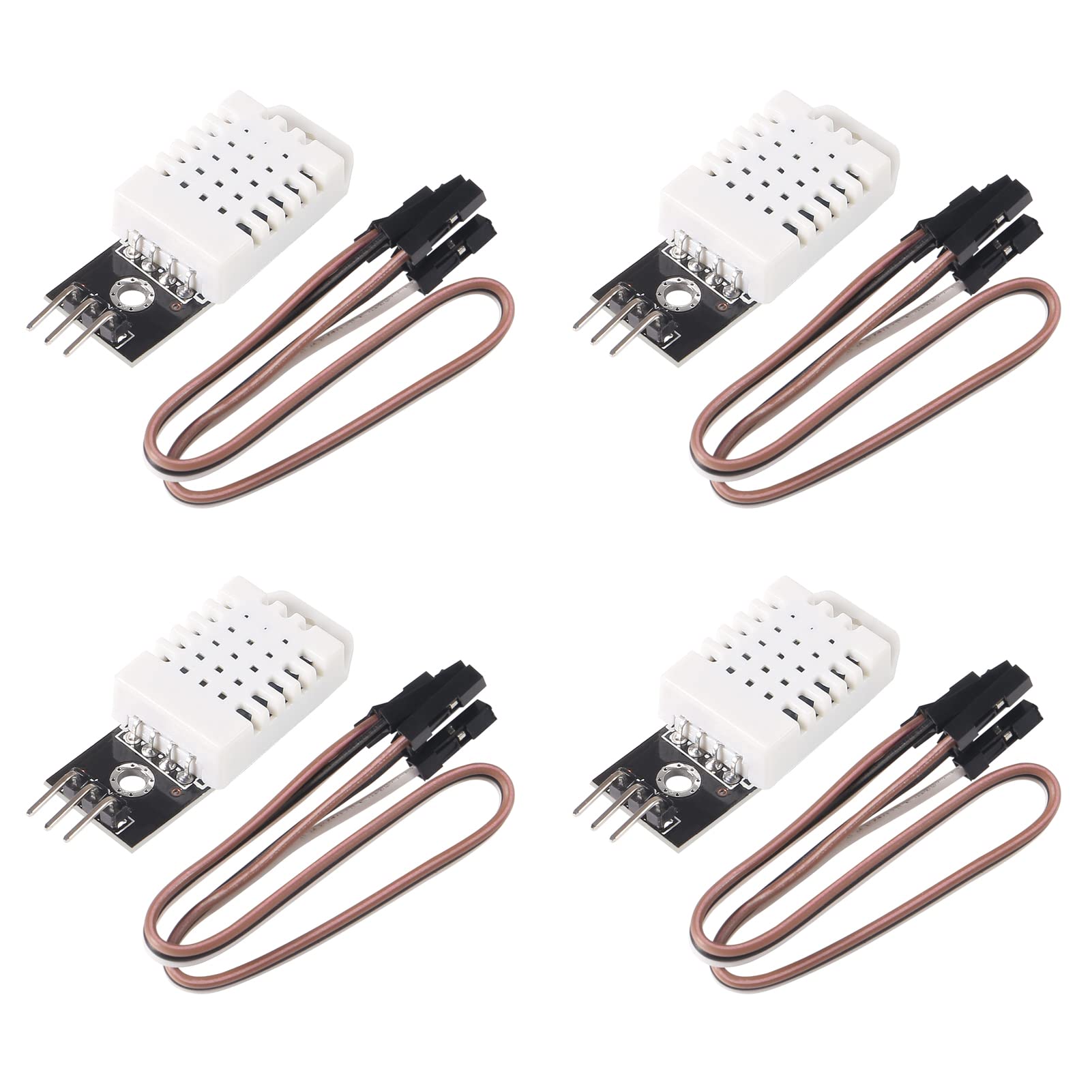Snapklik.com : AITIAO 4Pcs DHT22/AM2302 Digital Temperature And Humidity Sensor Module Temp ...
