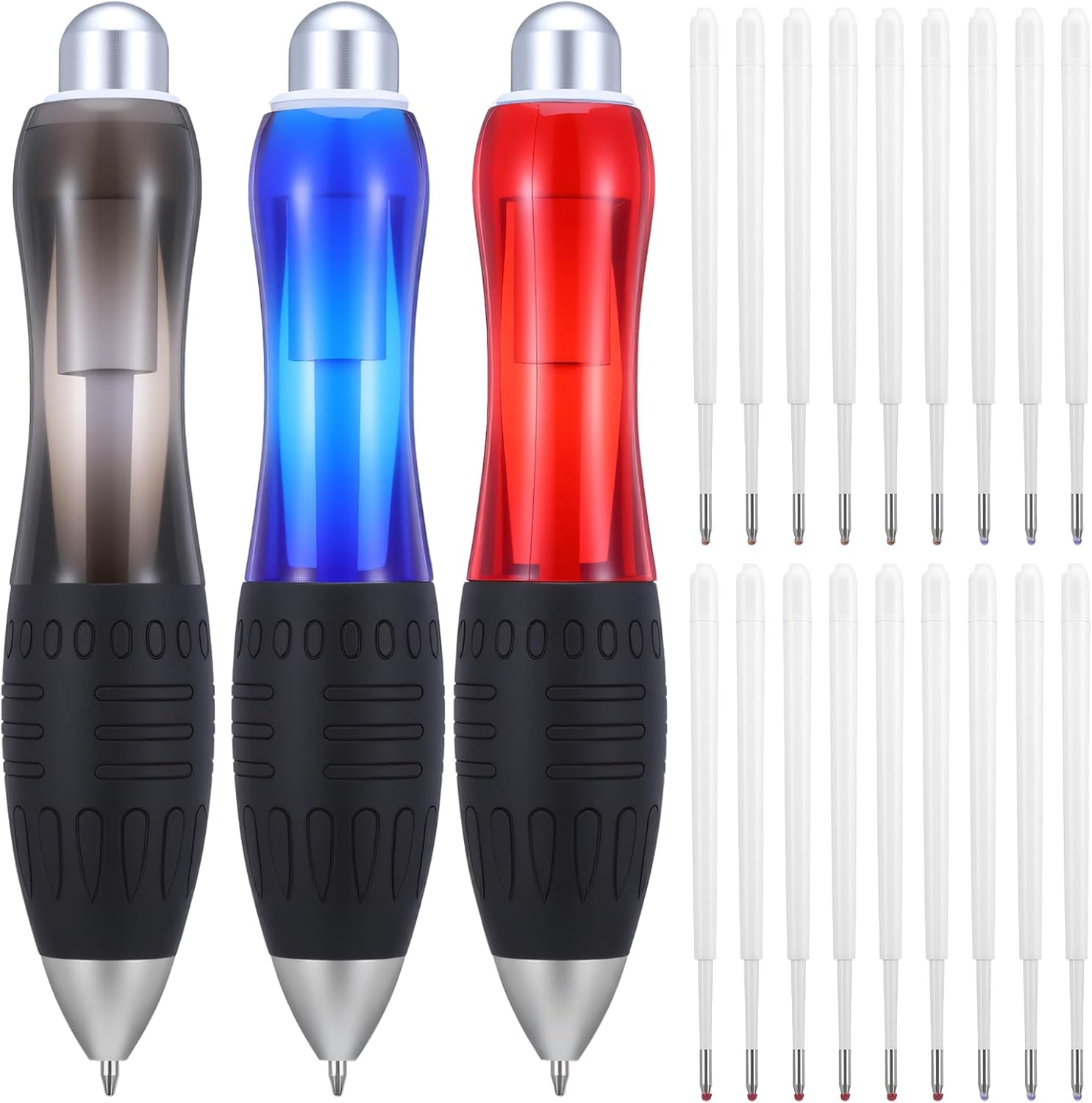 Amazon.com : YBEATY 21 Pcs Big Fat Pen Heavy Heavy Wide Grip Pens Aids ...