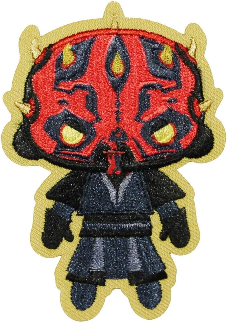 Amazon.com: Star Wars Darth Maul Patch Sith Lord Emoji Chibi ...