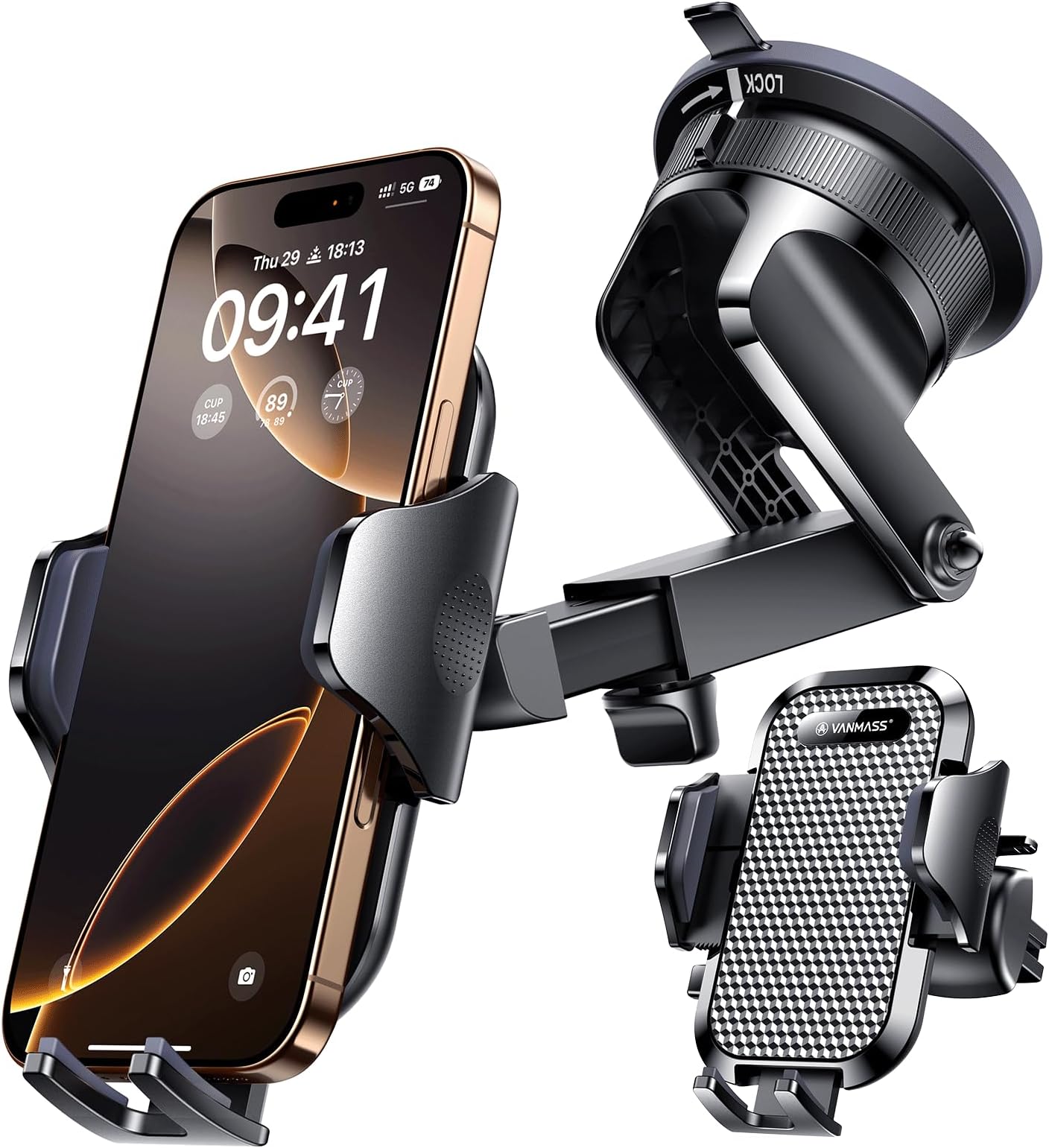 Amazon.com: SIGHILL NO-Look Docking Agena G1 Charging Phone Holder ...