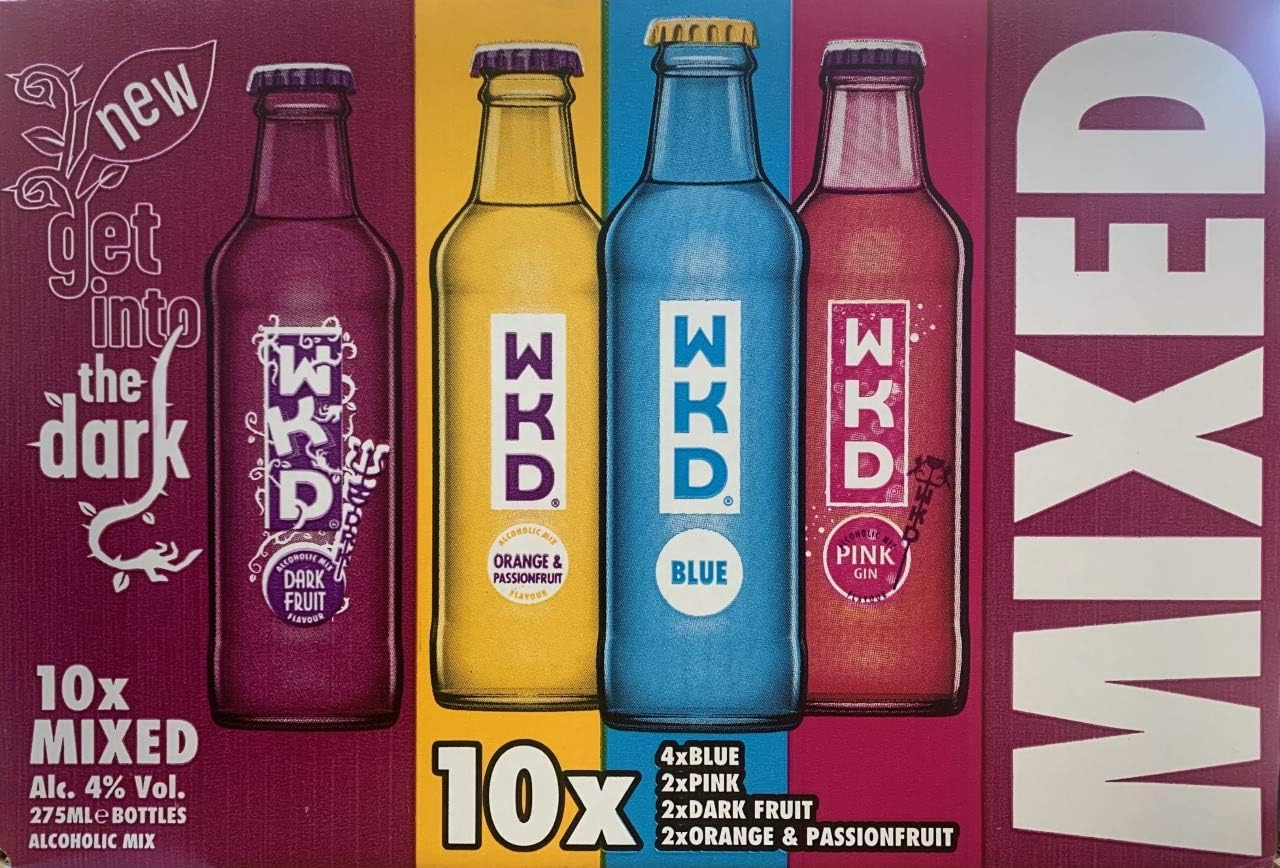 WKD Mixed Pack 10 x 275ml : Amazon.co.uk: Grocery
