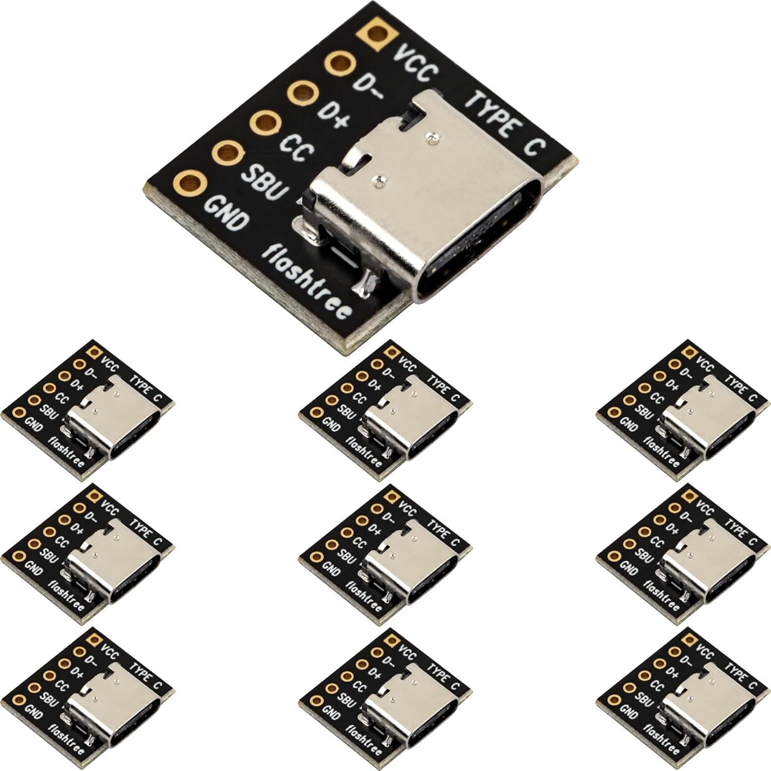Amazon.com: USB Type C Breakout Board Serial Basic Breakout Female ...
