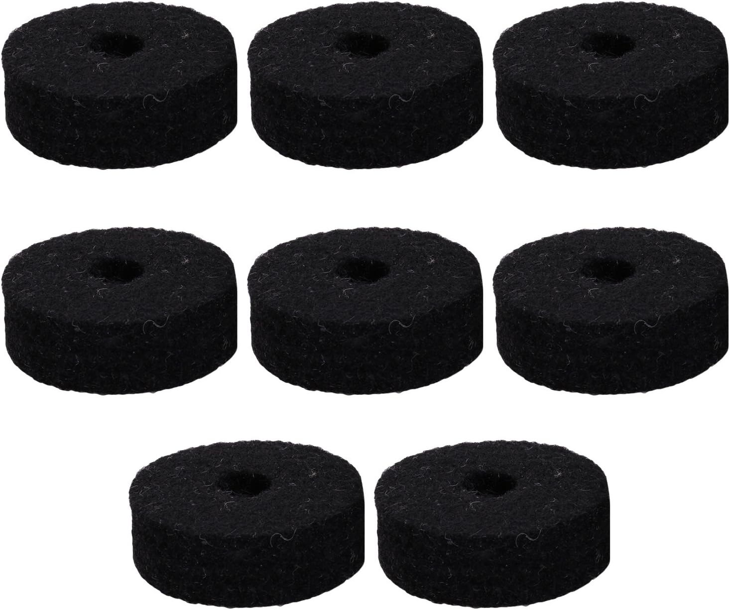 Amazon.com: Wool Cymbal Felt TAODAN 12PCS 36x10mm Red Wool Cymbal Felt ...
