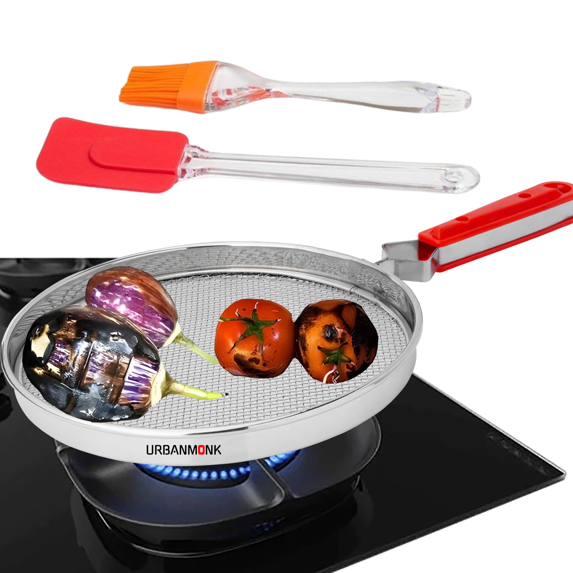 Buy URBANMONK Phulka grill for gas stove | Jali for kitchen cooking ...